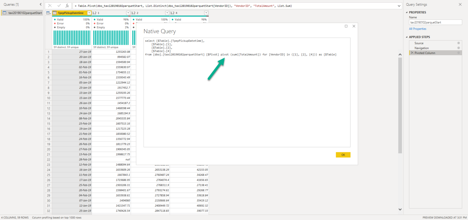 Synapse Serverless SQL & Power BI - having fun with PIVOT! - Data Mozart