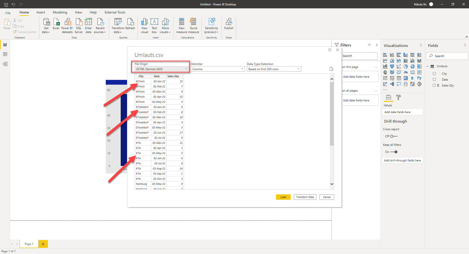 Handling Locale Letters In Power Bi Using Synapse Sql Data Mozart