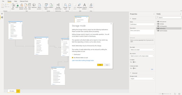 What is a Power BI Desktop mode and what does it tell you? - Data Mozart