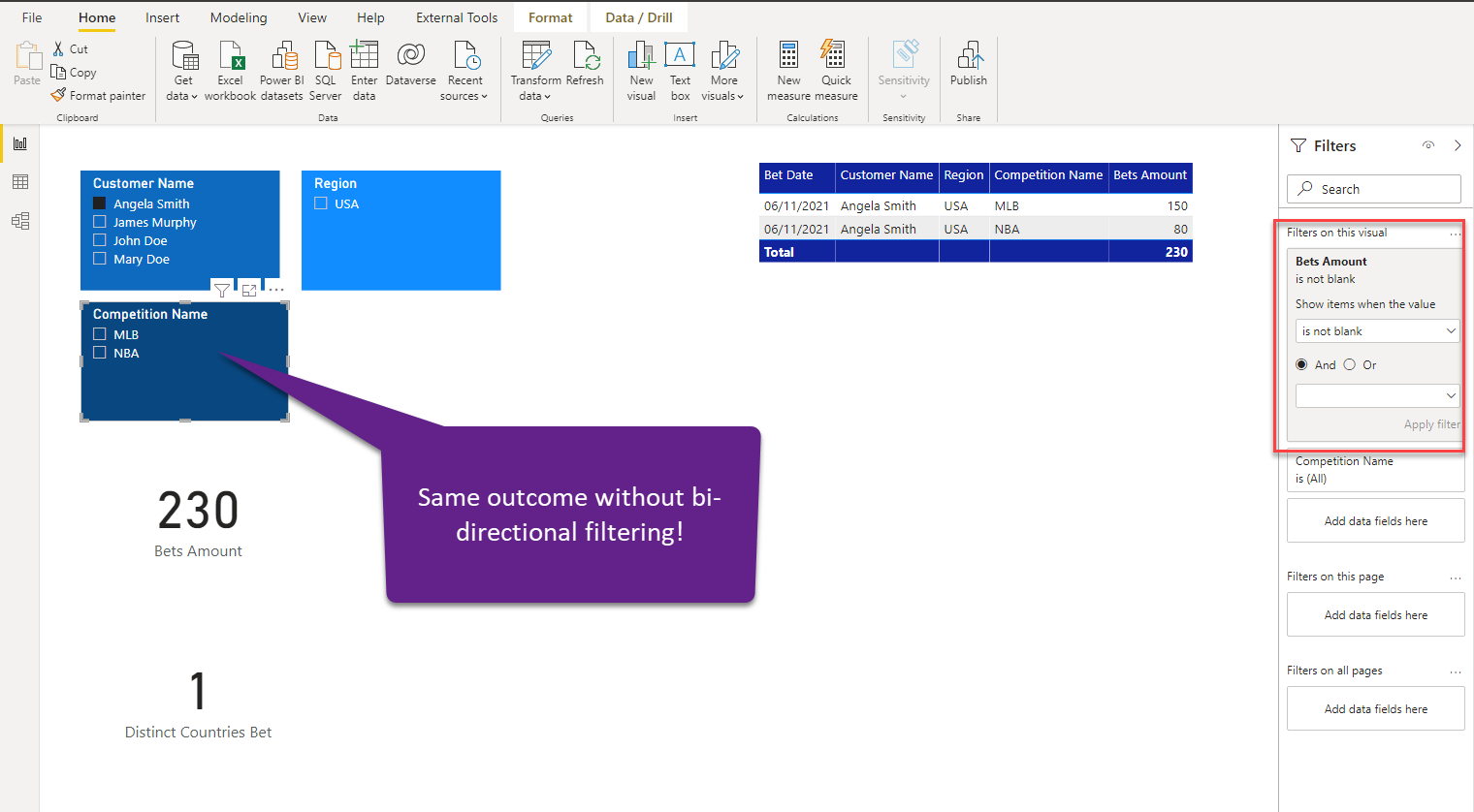 Killing me softly...Bi-directional relationships in Power BI! - Data Mozart