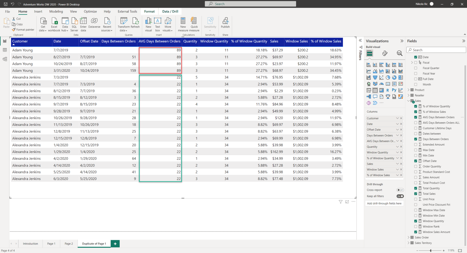 Looking through the WINDOW - Calculating customer lifetime value with ...
